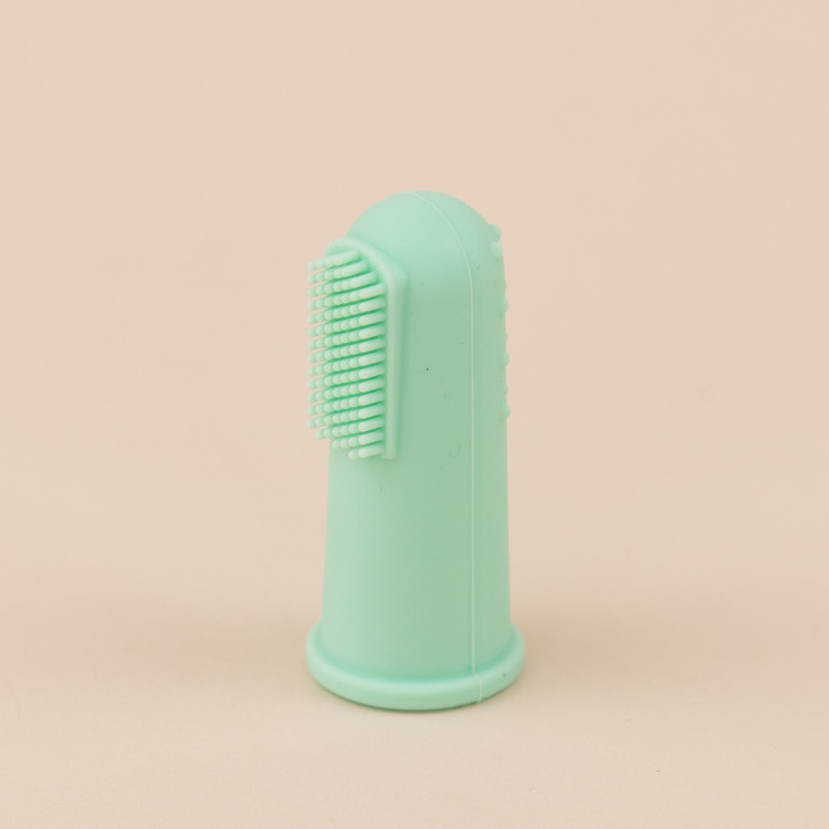 Periuta de dinti din silicon tip degetar - Mint – Little Prints